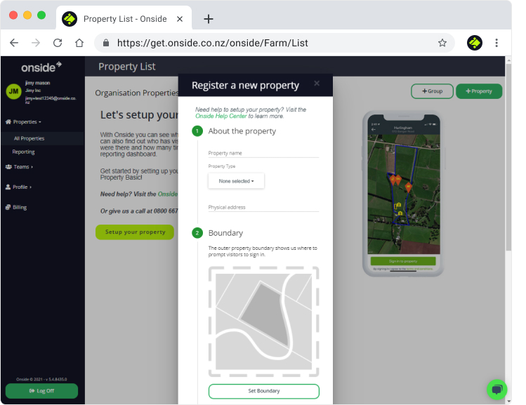 How do I add and remove a property?