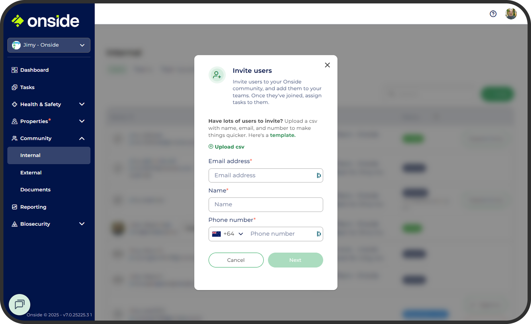 How do I add staff to my company?