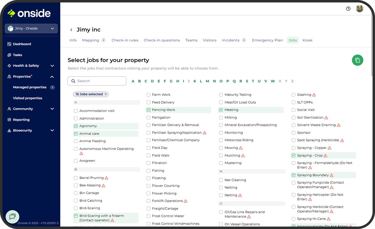 How do I use the Jobs feature?