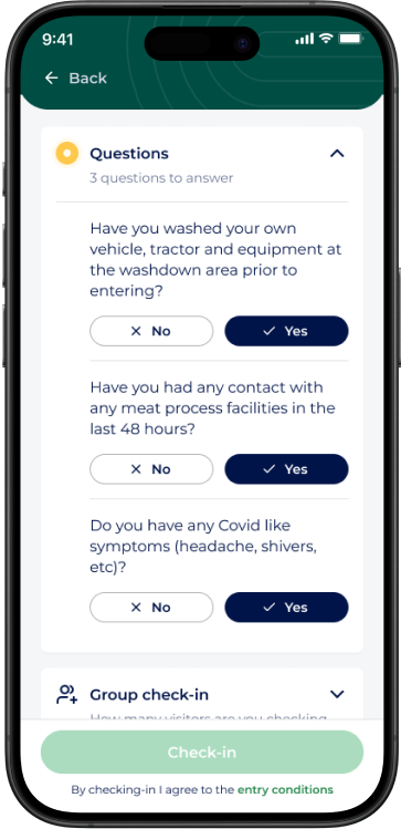What are Check-in Questions?