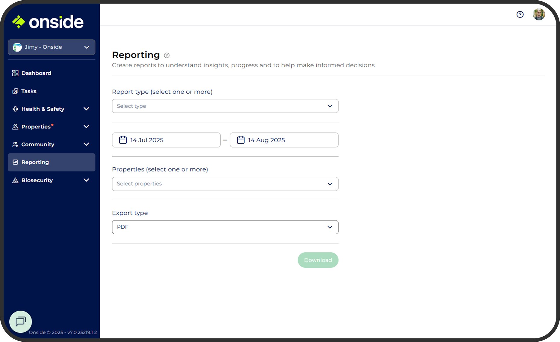 How do I see my visitors from my web portal?